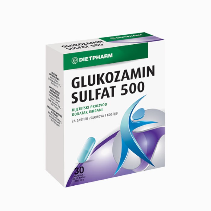 Dietpharm Glukozamin Sulfat 500 30 kapsula