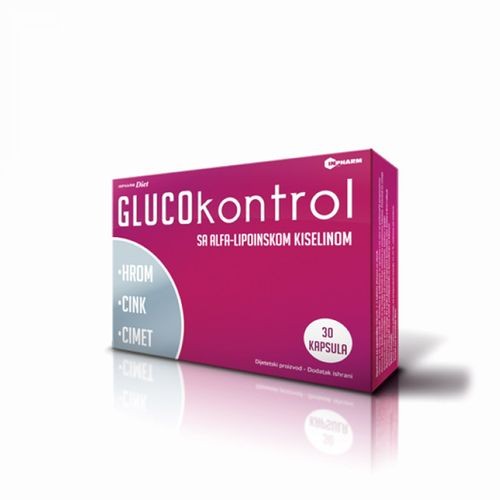 Glucokontrol sa alfa-lipoinskom kiselinom 30 kapsula