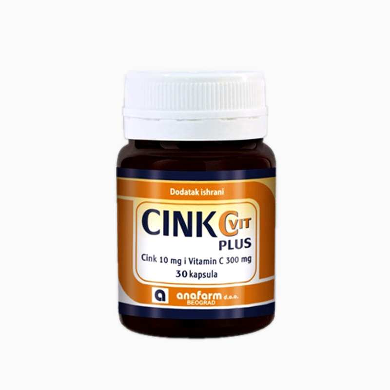 Cink C vitamin plus 30 kapsula