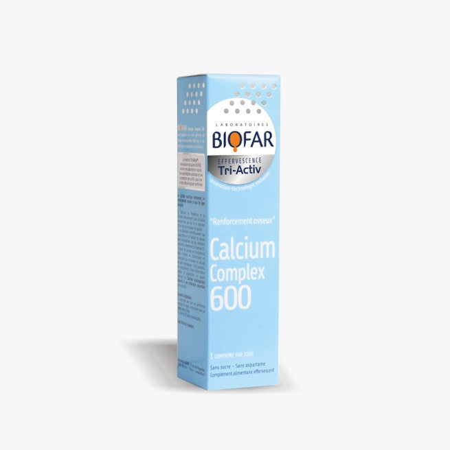 Biofar Calcium Complex 600 - 15 šumećih tableta