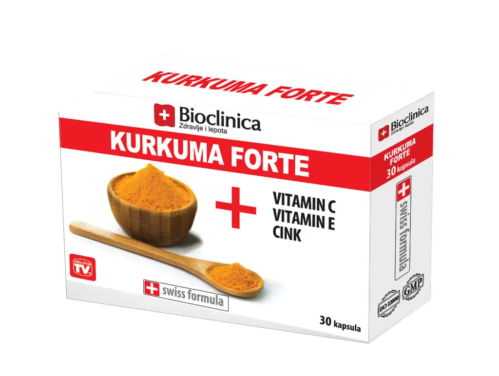 Kurkuma Forte Bioclinica 30 kapsula