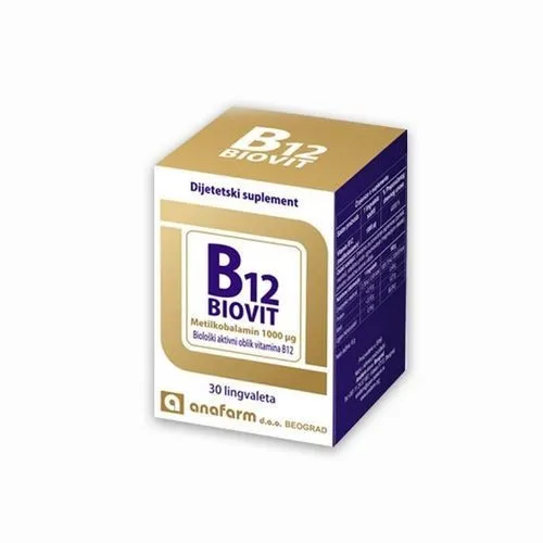 B12 Biovit 30 lingvaleta