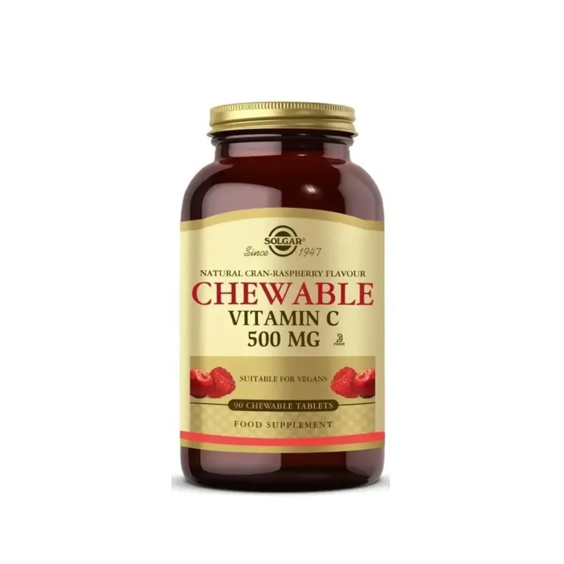 Solgar - Chewable Vitamin C 500 za žvakanje - 90 tableta