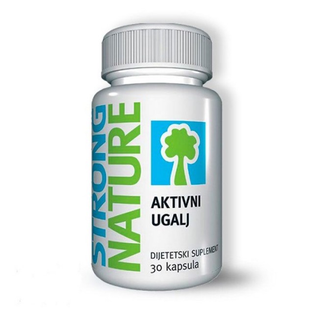 STRONG NATURE AKTIVNI UGALJ 250mg kapsule, 30kom