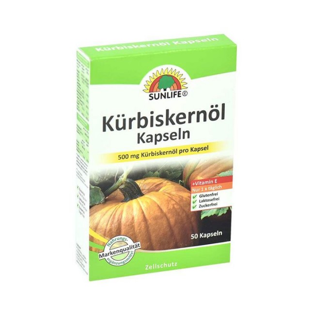 SUNLIFE SEME BUNDEVE + VITAMIN E kapsule, 50kom