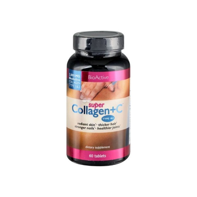 SUPER COLLAGEN + VITAMIN C tablete, 60kom