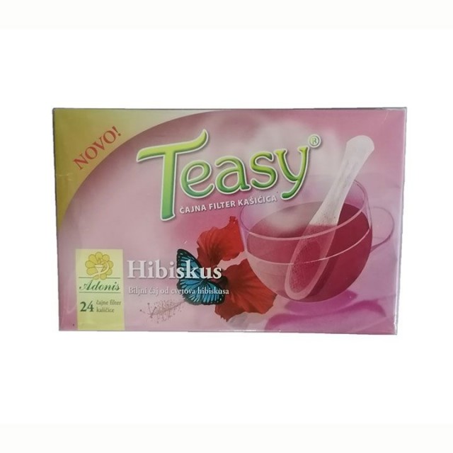 TEASY HIBISKUS filter kašičice, 24kom