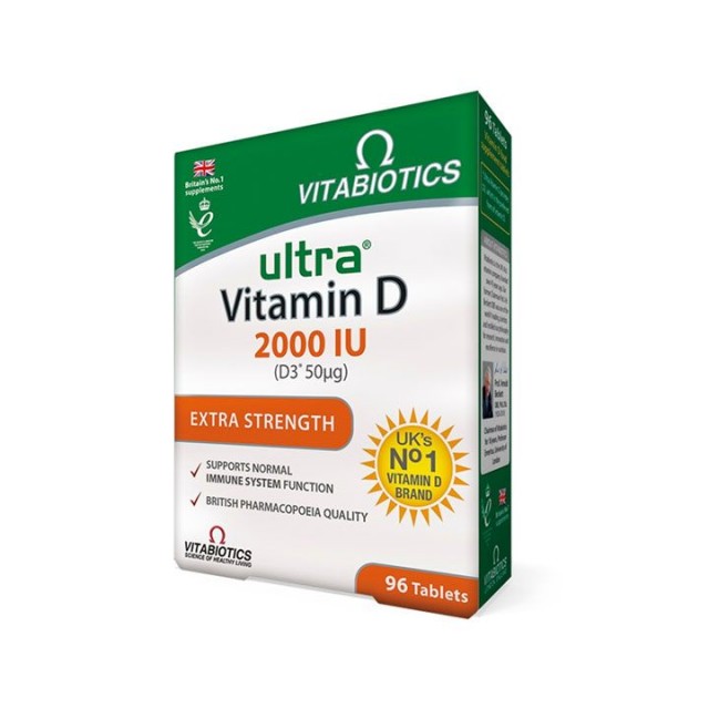 ULTRA VITAMIN D 2000 IU tablete, 96kom