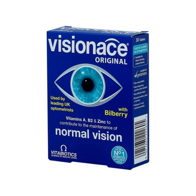 VITABIOTICS VISIONACE ORIGINAL tablete, 30kom