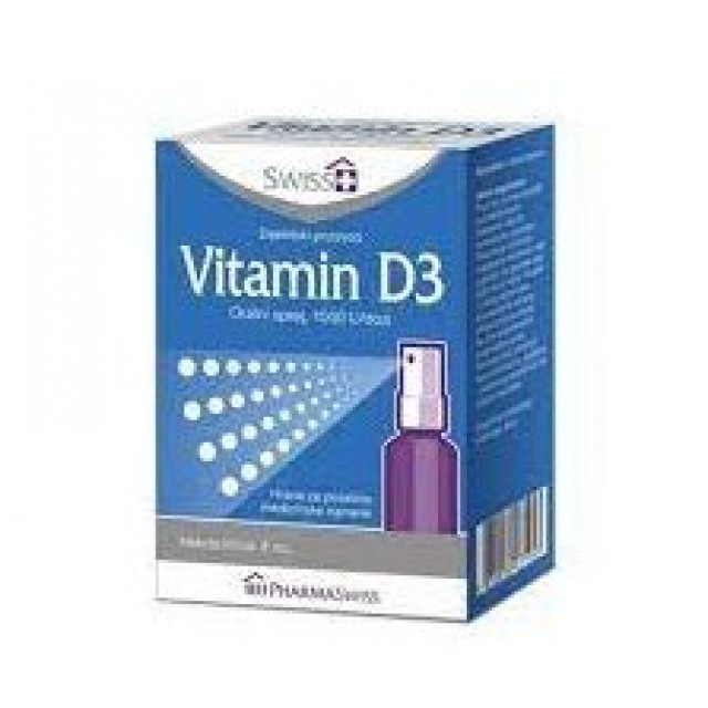 VITAMIN D3 ORALNI SPREJ 1000IJ/dozi 8ml