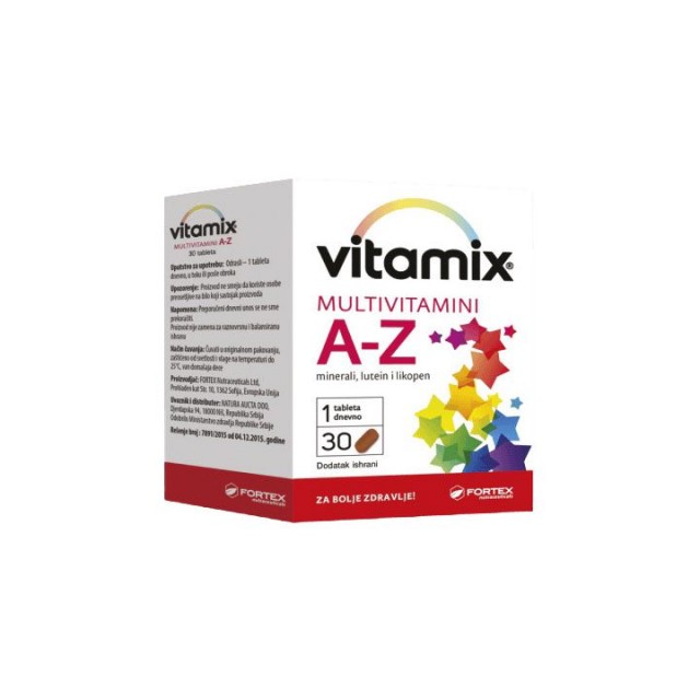 VITAMIX MULTIVITAMINI A-Z tablete, 30kom