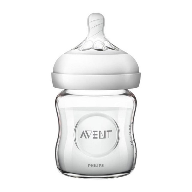 AVENT NATURAL staklena flašica, 120ml