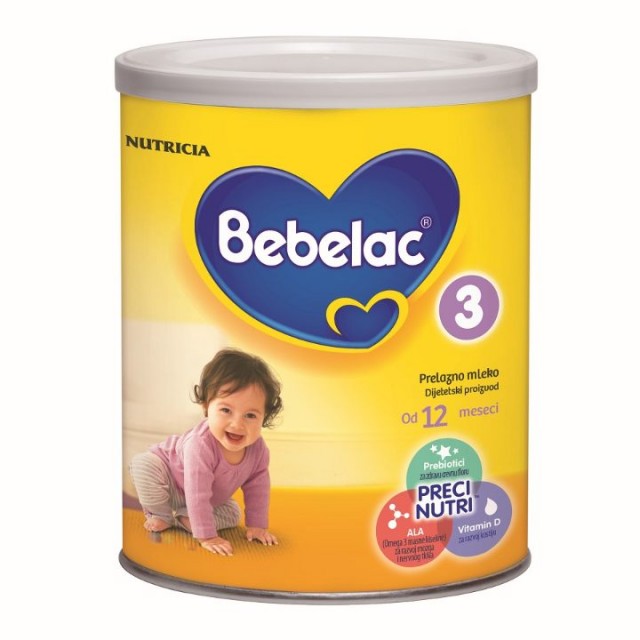 BEBELAC 3, prelazno mleko, od 12 meseci, 400g