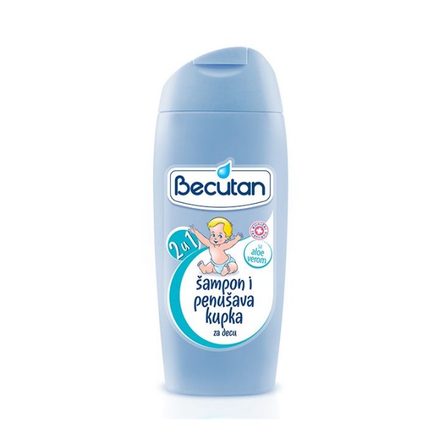 BECUTAN šampon i penušava kupka, 200ml