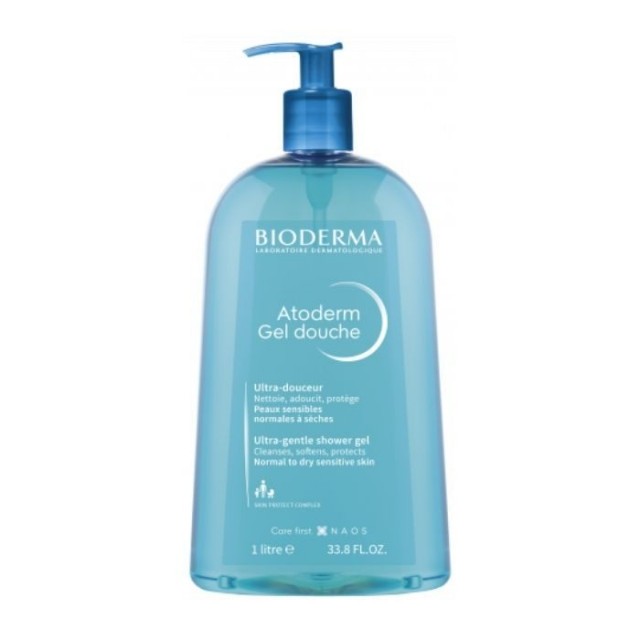 BIODERMA ATODERM blagi gel za tuširanje, 1l