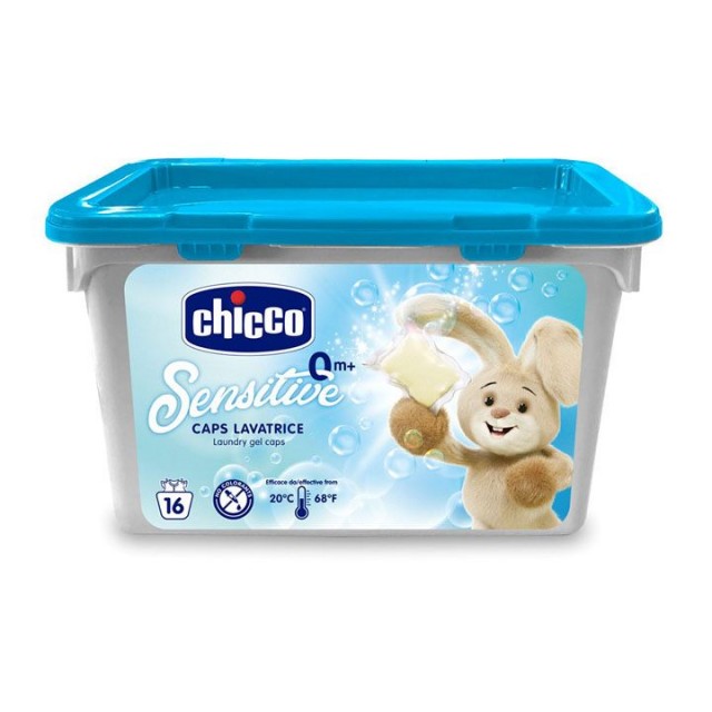 CHICCO SENSITIVE detrdžent kapsule, 16kom