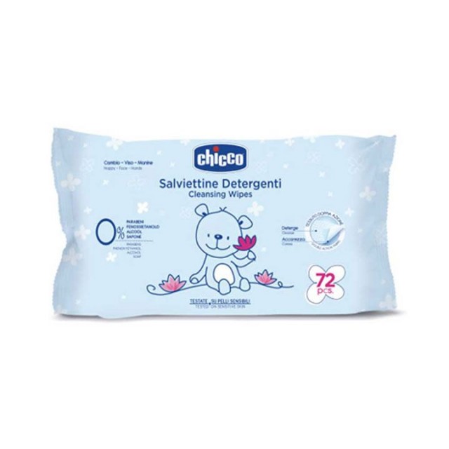 CHICCO vlažne maramice, 72kom