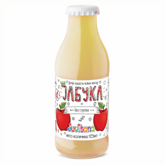JUVITANA JABUKA gusti sok, 125ml