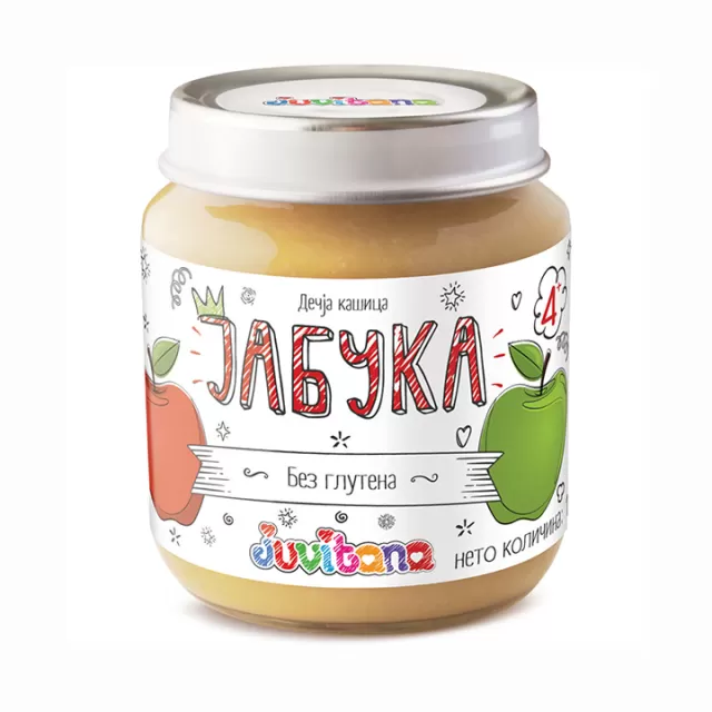 JUVITANA JABUKA kašica, 128g