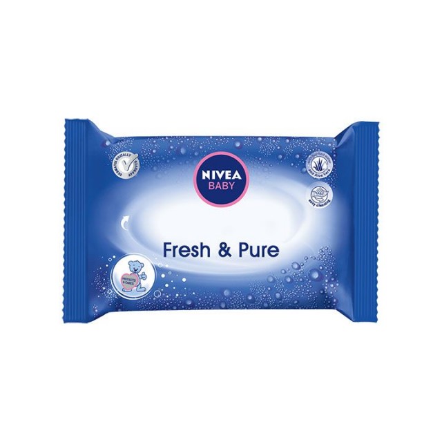 NIVEA BABY PURE vlažne maramice, 63kom