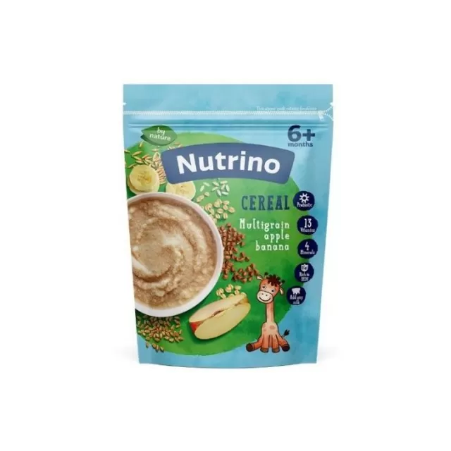 NUTRINO 5 ŽITARICA + JABUKA I BANANA bezmlečna kaša, 200g