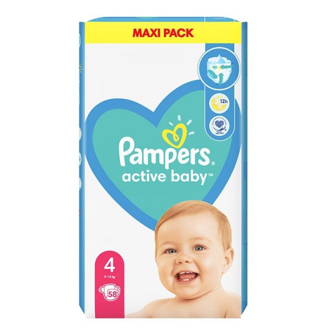 PAMPERS 4 pelene, 1kom