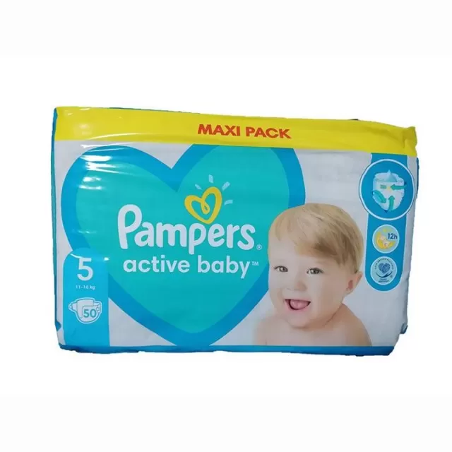 PAMPERS 5 pelene, 1kom