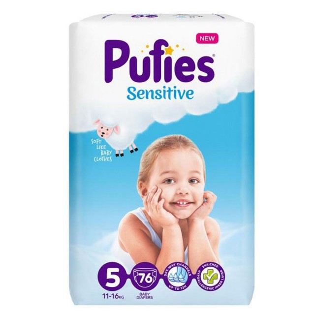 PUFIES SENSITIVE 5 pelene, 1kom