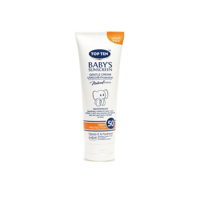 TOP TEN BABY SPF50 krema, 250ml