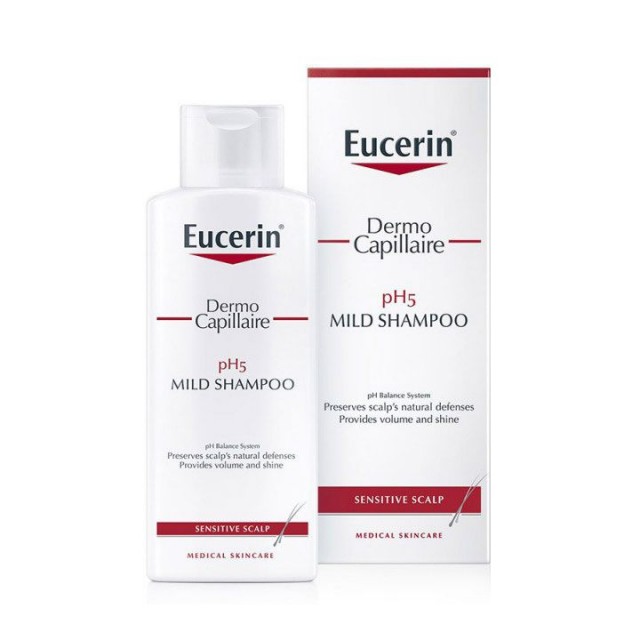 EUCERIN DERMO CAPILLAIRE pH5 blagi šampon, 250ml