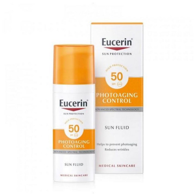 EUCERIN PHOTOAGING CONTROL spf50 fluid za zaštitu od sunca, 50ml