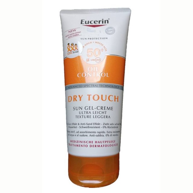 EUCERIN SUN DRY TOUCH SPF50+ gel krem, 200ml