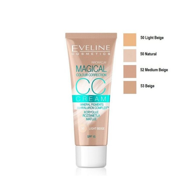 EVELINE CC SPF15 krema, 30ml