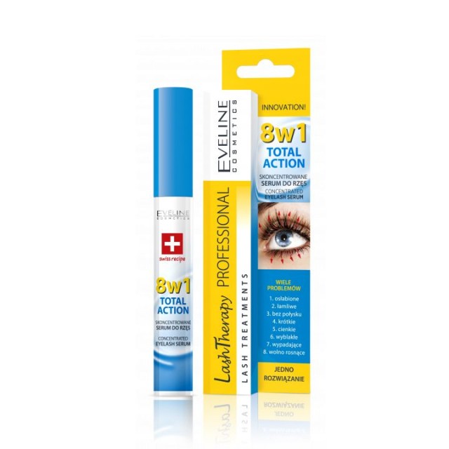 EVELINE EYELASH 8u1 serum za trepavice