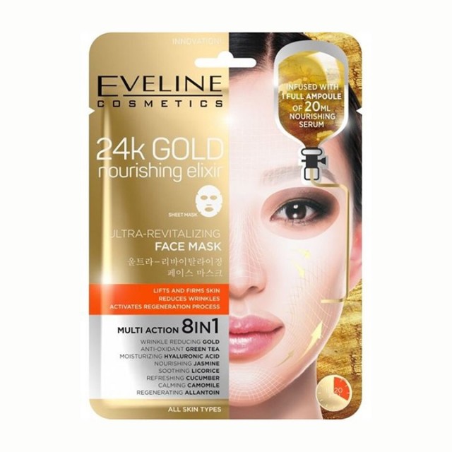 EVELINE GOLD 8U1 maska za lice