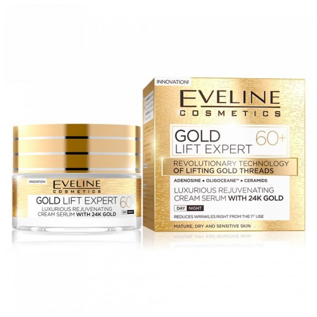 EVELINE GOLD LIFT EXPERT 60+ krema, 50ml