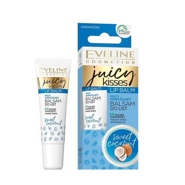 EVELINE SWEET COCONUT balzam za usne, 12ml