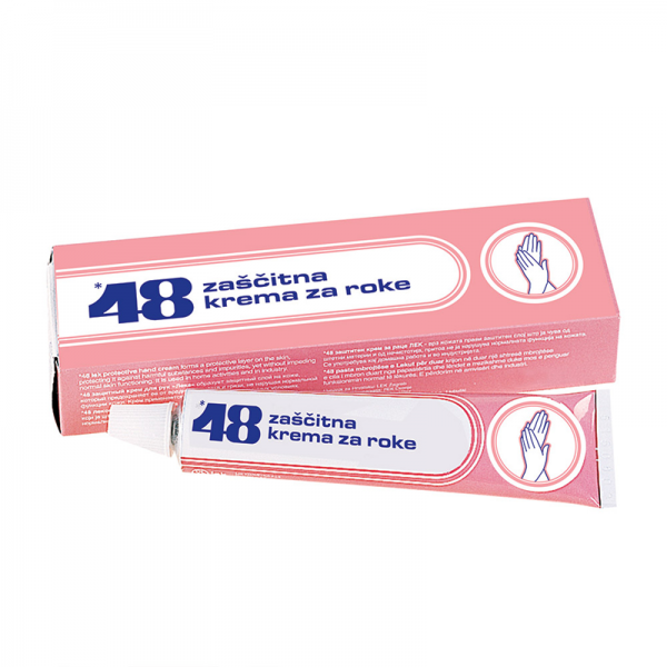 48 medicinska zaštitna krema za ruke 125ml