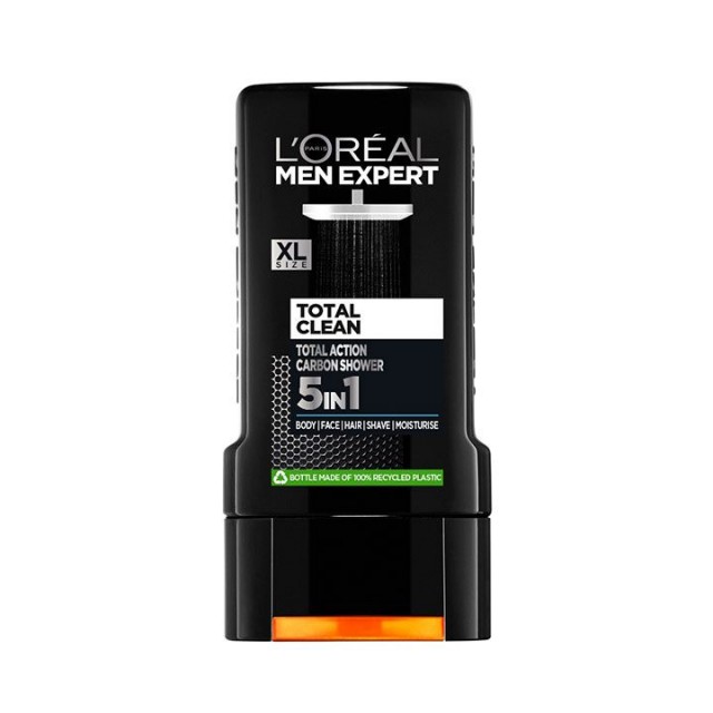 LOREAL TOTAL CLEAN gel za tuširanje, 300ml