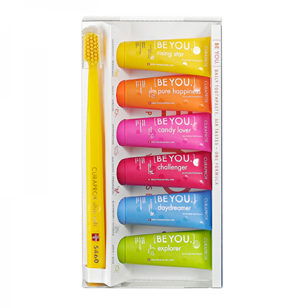 [BE YOU.] Četkica za zube CS 5460 i paste za zube mix 6x10ml