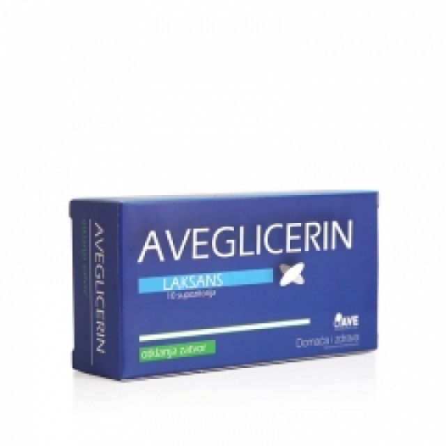 AVEGLICERIN supozitorije, 10kom