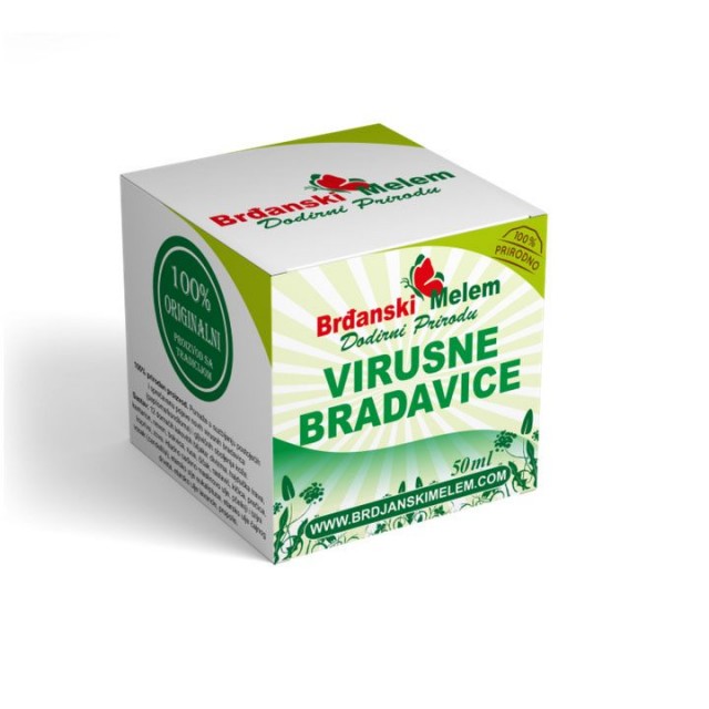 BRĐANSKI MELEM protiv virusnih bradavica, 50ml