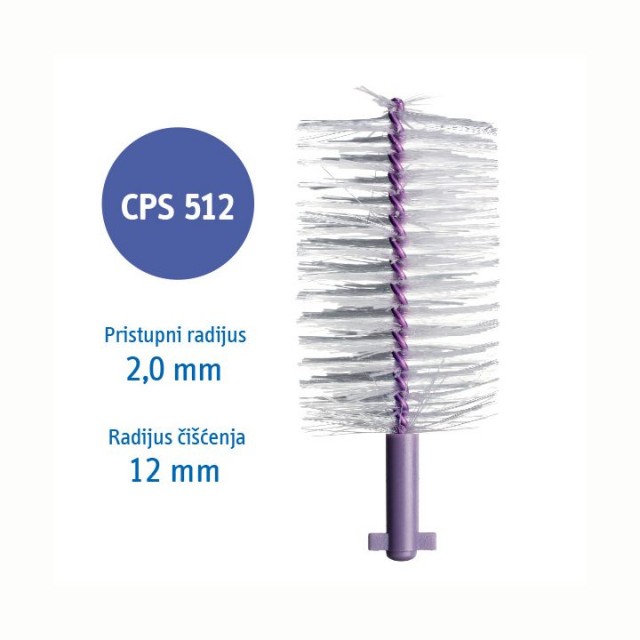 CURAPROX CPS 512 SOFT IMPLANT interdentalne četkice, 3kom