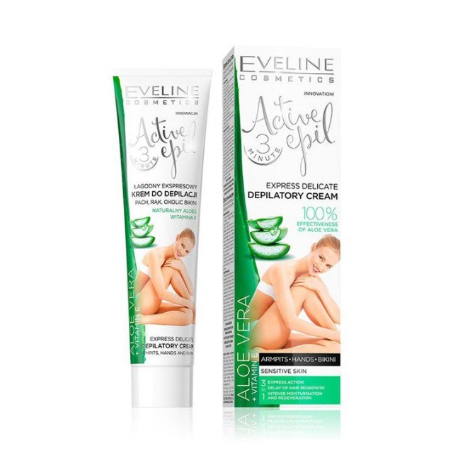 EVELINE ACTIV EPIL ALOE VERA krema za depilaciju, 125ml