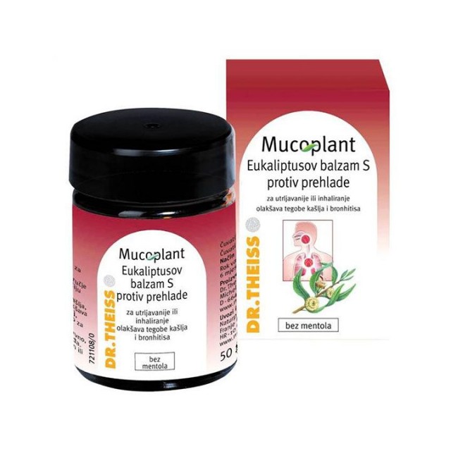 MUCOPLANT EUKALIPTUS balzam protiv prehlade, 50ml