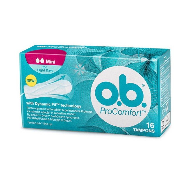 O.B. PROCOMFORT MINI tamponi, 16kom