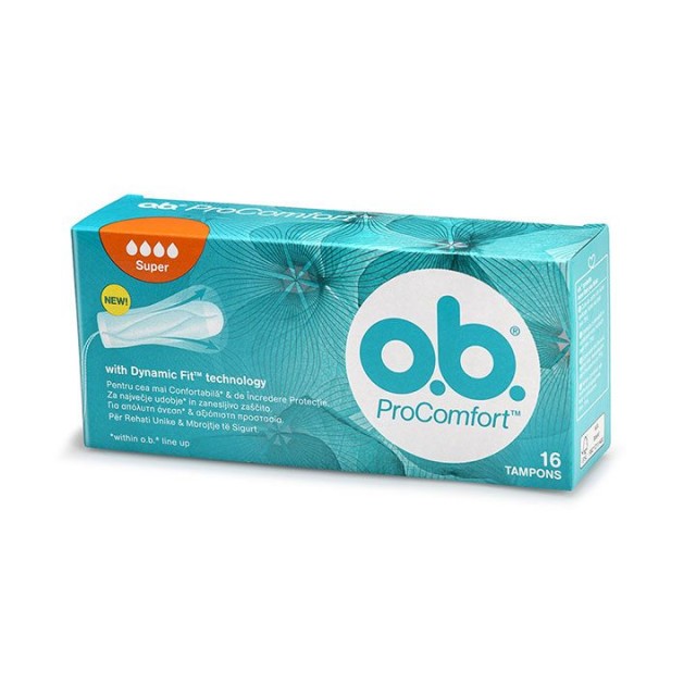 O.B. PROCOMFORT SUPER tamponi, 16kom