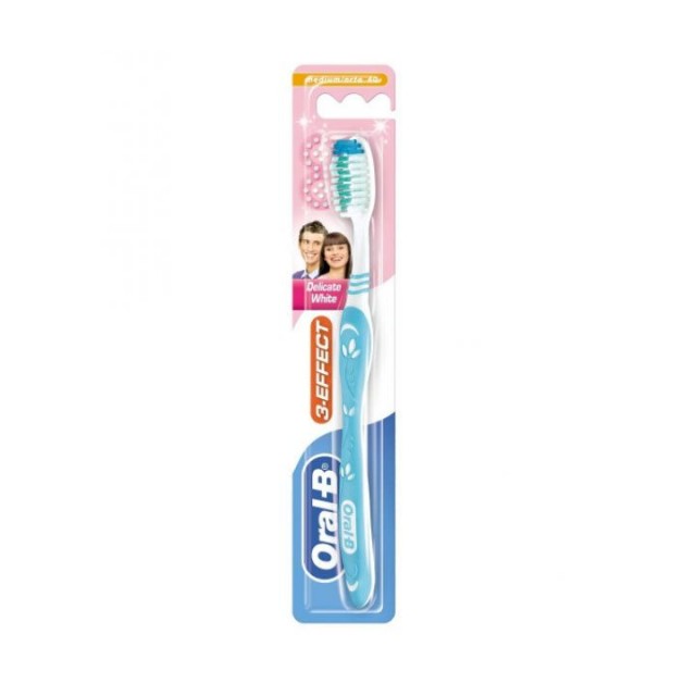 ORAL B DELICATE WHITE 3 EFFECT 40 MEDIUM četkica za zube