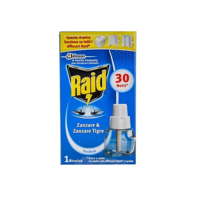 RAID aparat za komarce + tečnost za 30 noći