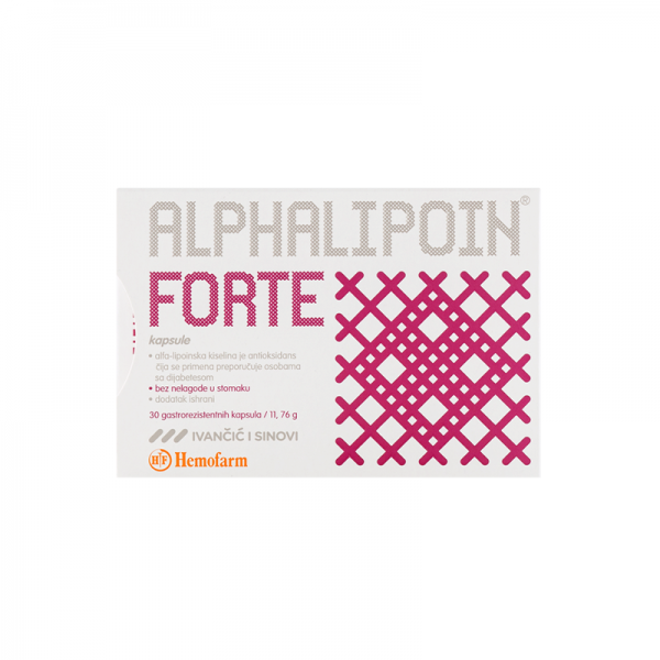 Alphalipoin Forte 30 kapsula